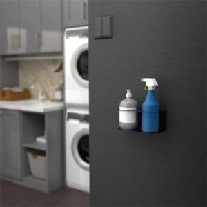 Multipurpose Steel Sprayer Bottle Rack Utility Room Wall Organizers For Sprayer Cans And Bottles Support Rack