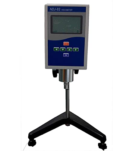 VTSYIQI Rotary Viscosity Meter Liquid Viscometer Rotary Visometer Lab Rotational Viscosity Meter for Inks, Paints, coatings with Accuracy ±1% Stability Reading Cursor Block 1~100000mPa.s