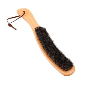 soesfoufu dust brush whisk broom cleaning scrub brush hat cleaning brush dust remover brush furniture brush wooden handle cleaning brush clothing brush hand broom wood brush horsehair