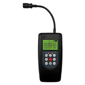 sonic belt tension meter, acoustic tensionmeter, with lcd backlit display, frequency range 10hz-680hz, with adjustable direction probe, for multi-ribbed v belts