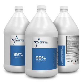 Stellar Chemical Isopropyl Alcohol (IPA) 99% Purity | | Made in USA | 1 Gallon