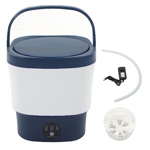 Portable Washing Machine, Mini Washer, High Speed Motor, Three Modes, for Household Clothes,Underwear,Socks,Baby Clothes (Blue)