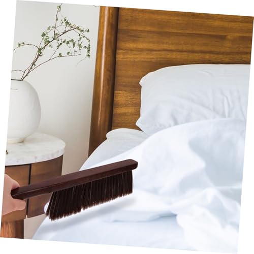 SOESFOUFU Bed Brush Brushes Broom Wood Brush Hand Brush Dusting Brush Bed Cleaning Brush Upholstery Brush Dust Remover Brush Bench Brush Clothes Brush Sofa Dust Brush Furniture Brush The Pet