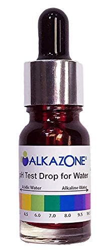 Alkazone Alkaline Water Drops, 1.25 fl oz, Makes 20 Gallons of Alkaline Water and PH Test Striips