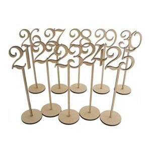 yardenfun 10pcs table number holder table numbers for wedding dining table decor farmhouse wedding signs table signs table number cards decorative table number table place card