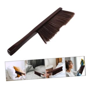 SOESFOUFU Bed Brush Brushes Broom Wood Brush Hand Brush Dusting Brush Bed Cleaning Brush Upholstery Brush Dust Remover Brush Bench Brush Clothes Brush Sofa Dust Brush Furniture Brush The Pet