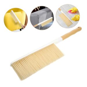 HAPINARY Dust Brush Hair Broom Carpet Cleaning Brush Cleaning Brushes for Household Use Brush Grubber Soft Brush Whisk Brooms Soft Bristle Hair Brush Soft Cleaning Brush Beige The Pet