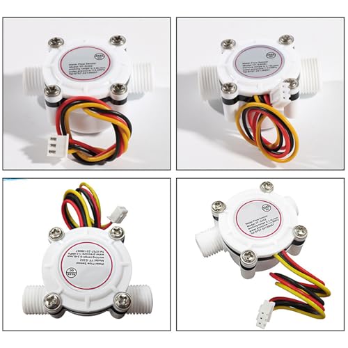 Multifunction Water Flowing Meter With G1/4 Inch Fitting 3.5-24V Efficient Water Flowing Test For Accurate Flows Detection