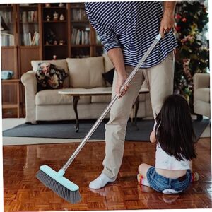 Gogogmee 1pc Cleaning Floor Brush Rug for Carpet Kitchen Scrubbing Cleaning Brush Bathtub Cleaning Brush Floor Dusting Brush Broom Brush Mist Cleaner Green Abs