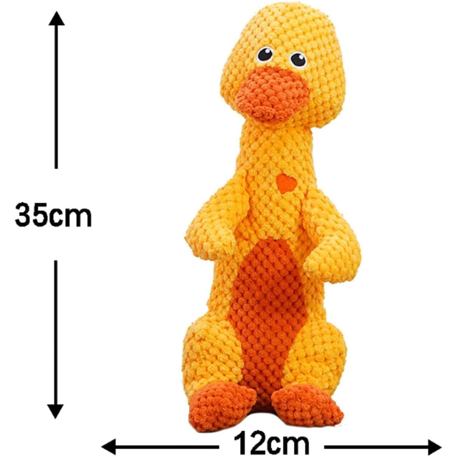 Wowpetsmart Dog Chew Toys, Durachew Dog Toy,Petsboro Robust Bear, Petsboro Bitebuddy Dog Toy, Indestructible Dog Toy for Heavy Chewers, Interactive Dog Toys with Squeake (Giraffe)