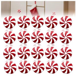 2024 new halloween christmas acrylic silicone red and white candy cabinet knob covers pack of 20 for various kitchen cabinet knob covers living room bedroom cabinet knob covers (20 pcs)