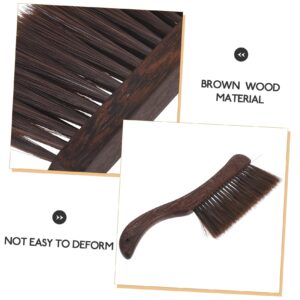 SOESFOUFU 2pcs Bathroom Cleaning Tools Bed Brush Bench Brush Couch Cleaning Brown