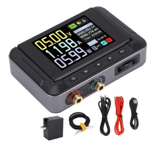 DC Power Supply, Adjustable Digital Display Portable Switching Power Supply Regulator 30V 5A Output,for CNC Machining with HD IPS Color Screen (US Plug)