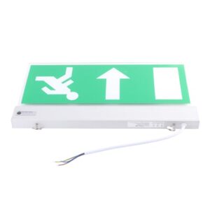 acrylic led emergency exit lighting sign safety evacuation indicator light for mall hotel hospital station 110‑220v