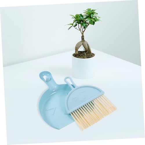 Cabilock 1 Set Broom to Clean up Combos Cars Brooms Detailing Brush Automotive Cleaning Small Dustpan Keyboard Multi-Function Whisk Broom Multi-Function Mini Dustpan Mini Broom Blue Pp