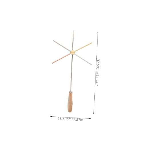 SOESFOUFU Conductometer Conductivity Thermal Conductivity Demonstrator Thermal Conductor Meter Physics Equipment School Teaching Tool Experiment Tool Aluminum Conductivity Demonstrator Brass