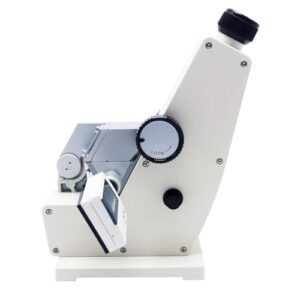 HFBTE Portable ABBE Refractometer Abbe Monochromatic Refractometer with Refractive Index nD 1.3000-1.7000 Accuracy(nD) ±0.0002 for Sugar Solution,Beverage,Oil,Food,Pharmaceutical,Paint,Petroleum,Etc