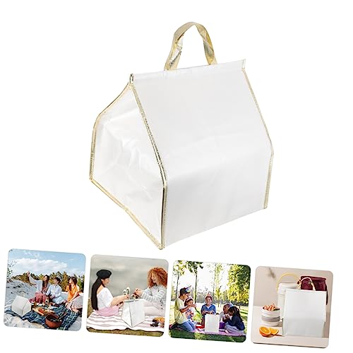 BCOATH Insulation Bags Foldable Catering Bag Food Tote Hot Pizza Bags The Tote Bag Cake Cooler Carrier Bag Food Bags for Hand Bags Food Warmer Bag Nonwoven Peritonealwaterproof