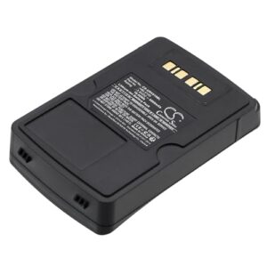 cs replacement battery for urovo v5100, v5150 hbl5100 5000mah / 19.00wh barcode scanner