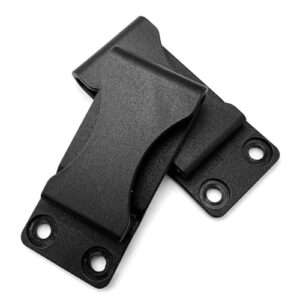 kobeIeen Convenient Sheath Back Clip Sheath Waist Clip Scabbard Carrying Clip Tool for Scabbard Easy Waist Attachment