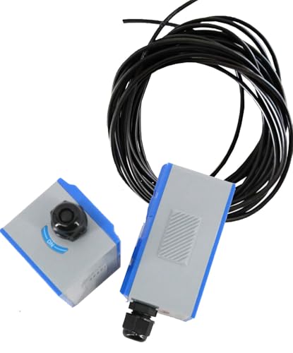 VTSYIQI Ultrasonic Flow Transducer Sensor TL-1 10m Ultrasonic Flowmeter Wire Cable with Size DN300~6000mm Apply to Wall Mounted TUF-2000SW TUF-2000B Module TUF-2000M Fixed TUF-2000F Water Flowmeter