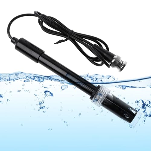 kobeIeen 0-14PH Electrode Probe Probe High Sensitivity Probe 90cm Cable TesterMonitor for Aquarium Hydroponics