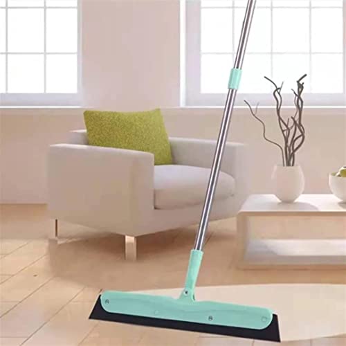 Kalastussaari Floor Sweeper Rotable Broom Dust Pet Hair Quick Removal Telescopic Window Glass Wiper Cleaning Brush Multifunctional Hand Push Sweepers Push Broom