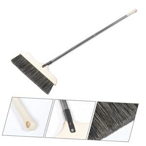 Outanaya Splicable Broom Kitchen Dustpan Hair Sweeping Brooms Stand up Dustpan Telescoping Broom Garden Broom Outdoor Dustpan Kitchen Broom Outdoor Broom Dustpan Rv Broom Stainless Steel