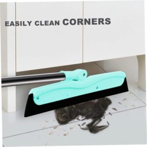 Kalastussaari Floor Sweeper Rotable Broom Dust Pet Hair Quick Removal Telescopic Window Glass Wiper Cleaning Brush Multifunctional Hand Push Sweepers Push Broom