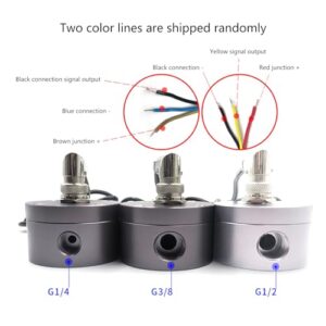 kobeIeen Gear Fluidmeter Counter Aluminum DN8/DN10/DN15 Oil Meter Flowmeter Effect Oil Meter