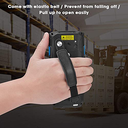 RUGLINE 2024 Android Barcode Scanner, Android13 PDA, 4GB+64GB Barcode Scanner with Keypad, Equip with Honeywell N6703 1D 2D QR Code Scanner, IP66 Inventory Scanner with Software for Warehouse