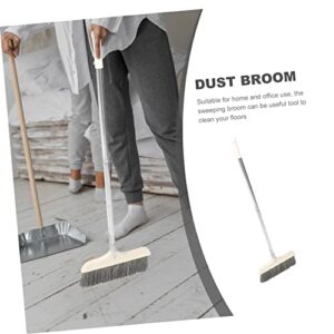 Outanaya Splicable Broom Kitchen Dustpan Hair Sweeping Brooms Stand up Dustpan Telescoping Broom Garden Broom Outdoor Dustpan Kitchen Broom Outdoor Broom Dustpan Rv Broom Stainless Steel