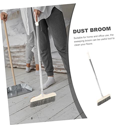 Outanaya Splicable Broom Kitchen Dustpan Hair Sweeping Brooms Stand up Dustpan Telescoping Broom Garden Broom Outdoor Dustpan Kitchen Broom Outdoor Broom Dustpan Rv Broom Stainless Steel