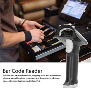 Barcode Scanner WirelessBarcode Scanner with Base High High Accuracy Wide Application Excellent Material for Logistics Bar Code Scanners