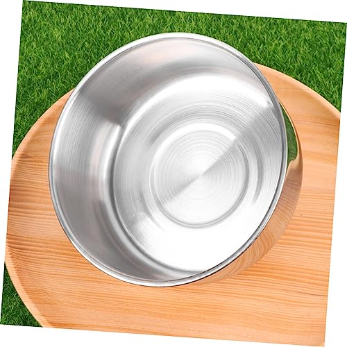 ORFOFE 2pcs Bunny Feeder Pet Bird Supplies Parrot Bowl Bird Food Bowl Squirrel Toys Bird Food Cockatiel Chinchilla Cage Accessories Toys for Guinea Pigs Chinchilla Toys Rat Cage Silver