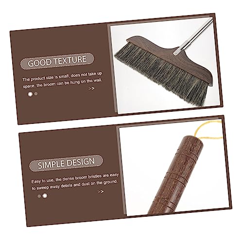 ORFOFE Electric Broom Household Supplies Cleaning Brush Outdoor Broom Floor Cleaning Tool Household Cleaning Bathroom Cleaning Device Natural Broom Household Broom Push Broom Bristle Hair