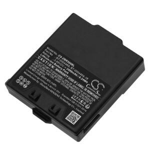 cs replacement battery for zebra wr50, ws50, ws5000, ws5001, ws5001-0b2j3020ena, ws5001-0f2j3020ena bt-000446a, bt-000446a-18 2400mah / 9.24wh barcode scanner