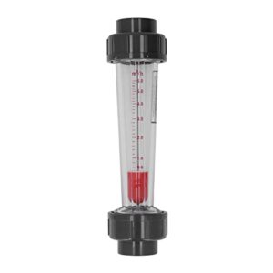 Water Meter, Liquid Meter High Accuracy ABS Plastic Tube Design 0.6‑6mh Water Flowmeter