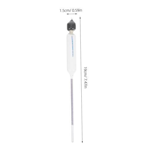 CIYODO 3pcs Hydrometer For Glass Triple Scale Hydrometer Hydrometer For Wine Making Alcohol Tester For