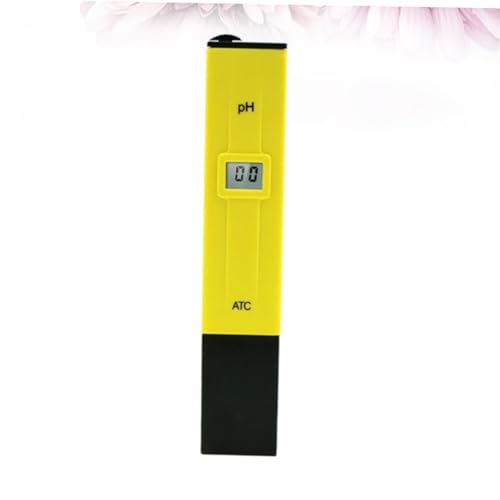 CHILDWEET Ph Measurement Water Ph Pen Portable Ph Pen Water Quality Monitor Ph Test Pen Pool Ph Tester Digital Ph Tester Water Tester Ph Tester Digital Fish Tank Ph Tester LCD Ph Pen Yellow