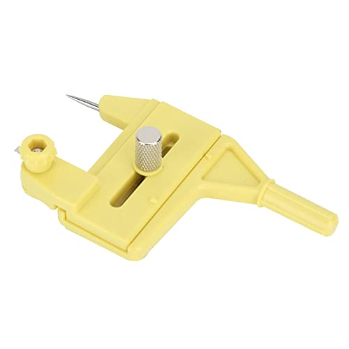 Round Circular Compass Cutter, for Cutting 1.5‑50mm Radius Cutter, Easy to Use, with Improved Fixed Button, and Movable Safety Cover