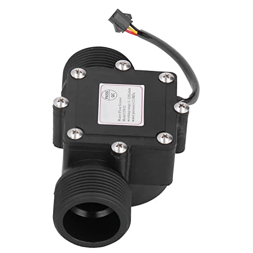 Industrial Meter,YF DN Water Sensor,G1.65in Industrial Meter Pipe Water Flowmeter Counter Hall Sensor DC3‑24V for Accurate Fluid Measurement