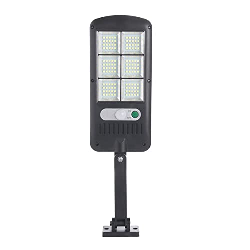 BLHKBAIKB Solar Street Light Outdoor,Solar Pole Lights with Motion Sensor Dusk to Dawn Solar Street Light Remote Control IP65 Waterproof Solar Street Light Outdoor