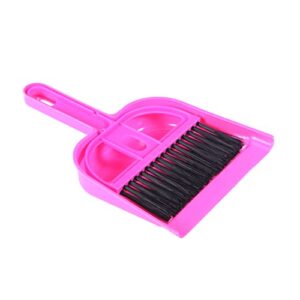 outanaya cleaning tools computer keyboard broom computer dustpan small camping broom cage cleaner mini dustpan and brush mini keyboard brush dustpan short handle mini brush sofa brooms rosy