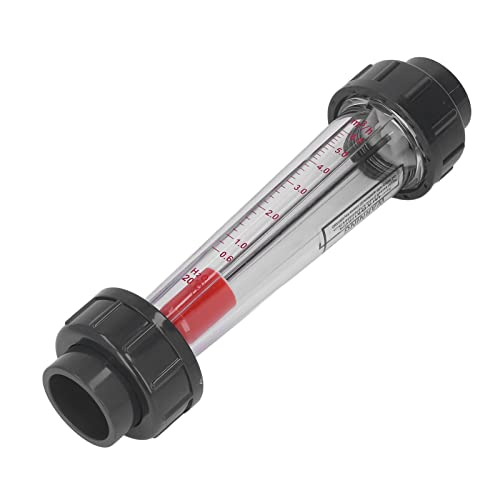 Water Meter, Liquid Meter High Accuracy ABS Plastic Tube Design 0.6‑6mh Water Flowmeter