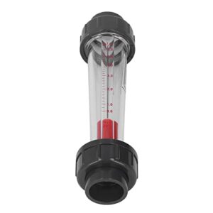 Water Meter, Liquid Meter High Accuracy ABS Plastic Tube Design 0.6‑6mh Water Flowmeter