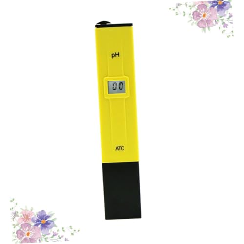 CHILDWEET Ph Measurement Water Ph Pen Portable Ph Pen Water Quality Monitor Ph Test Pen Pool Ph Tester Digital Ph Tester Water Tester Ph Tester Digital Fish Tank Ph Tester LCD Ph Pen Yellow