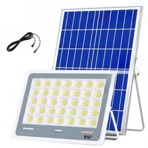 zxxhnnaih solar street light ip67 waterproofr solar parking lot lights, with 16.4ft cable and remote control solar shed light,for yard gazebo shed barn