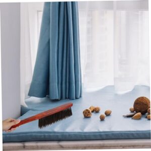 OKUMEYR Long Handle Bed Brush Car Cleaning Hand Brush Home Cleaning Brushes Cleaning Brush Whisk Broom Hand Broom Dust Remover Brush Dust Broom Small Broom Handheld Broom Wood Brown