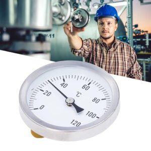 Oven Temperature Meter, High Accuracy Large 63cm Dial, Capillary Tube Design, 63cm Large Dial, for Commercial, Residential Use